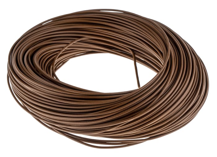 4510031 Lapp | Lapp Brown 0.5 mm² Hook Up Wire, 20 AWG, 16/32 mm, 100m ...