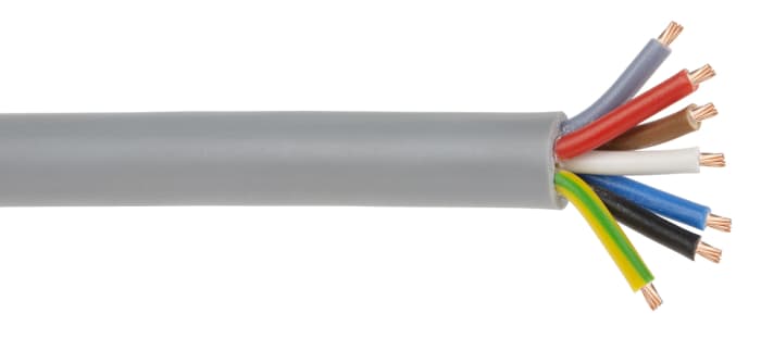 0010005 Lapp | Lapp ÖLFLEX CLASSIC 100 Control Cable, 7 Cores, 0.5 mm² ...