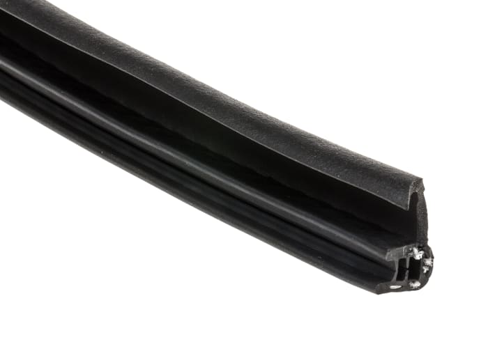RS PRO | RS PRO Black EPDM Edging Strip, 20m | 727-6077 | RS
