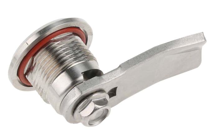 RS PRO | RS PRO Stainless Steel Slotted Head Lock, 18mm Panel-to-Tongue ...