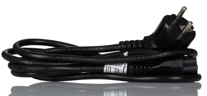 RS PRO | RS PRO IEC C5 Socket to CEE 7/7 Plug Power Cord, 2m | 731-6157 ...