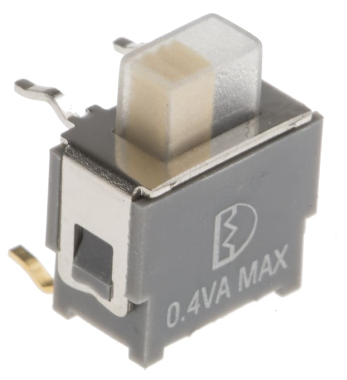 RS PRO | RS PRO IP67 PCB Slide Switch SPDT Latching 400 mA @ 20 V Side ...