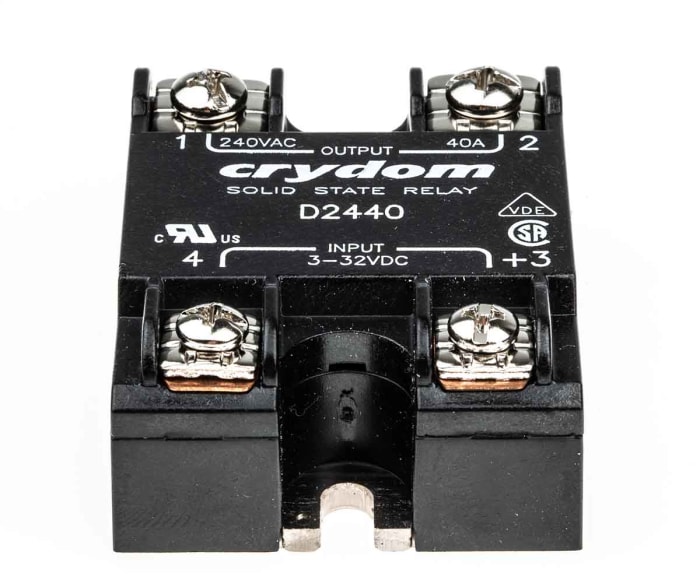 D2440 Sensata / Crydom | Sensata Crydom 1 Series Solid State Relay, 40 ...