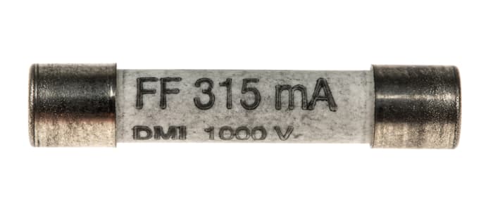 70-172-40/0.315A SIBA | SIBA 315mA FF Ceramic Cartridge Fuse, 6.3 x ...