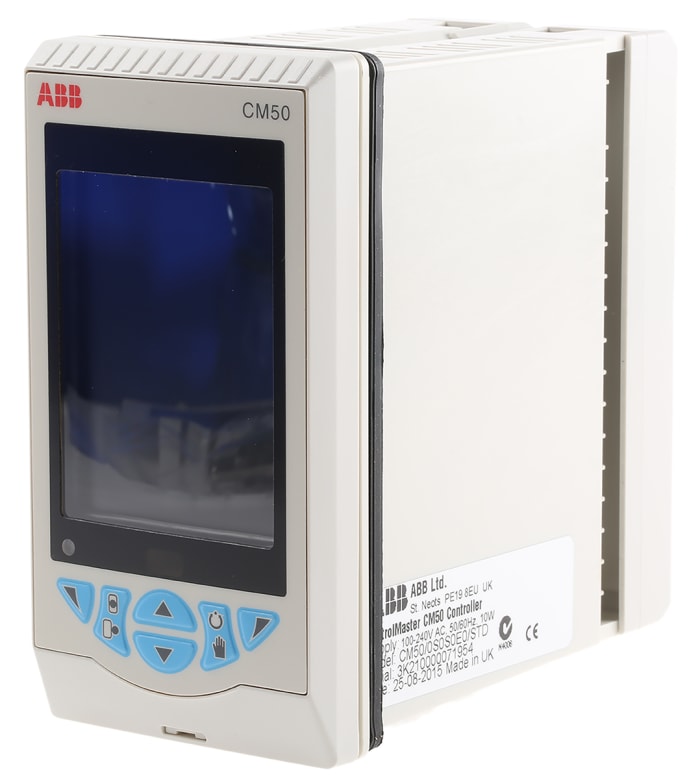 CM50/0S0S0E0/STD ABB | ABB CM50 Panel Mount Controller, 144 x 76mm 2 Input, 5 Output Analogue ...