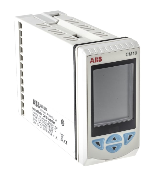 CM10/000S0E0/STD ABB | ABB CM10 DIN Rail Process Controller, 97 x 50mm ...