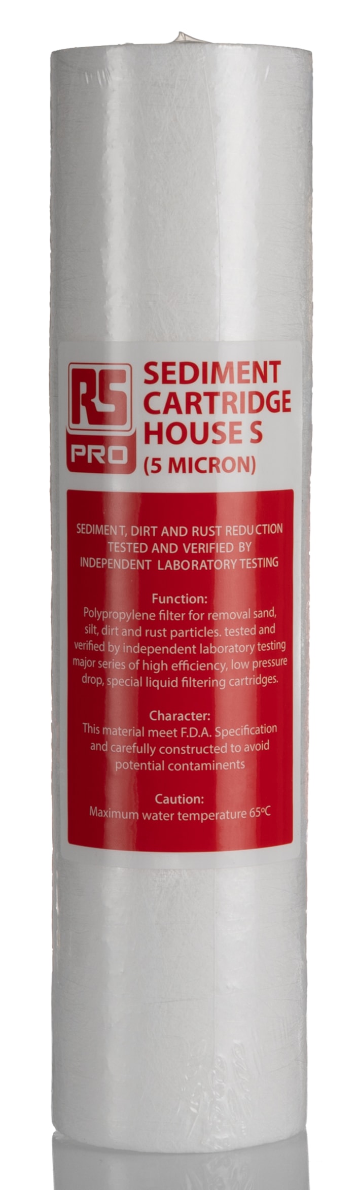 RS PRO | RS PRO Su Filtresi Kartuşu, 5μm, 30L/dk, 8bar | 738-2712 | RS ...