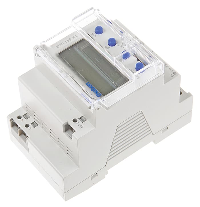 TR 641 top2 Theben | Theben Digital DIN Rail Time Switch 110 → 240 V ac ...