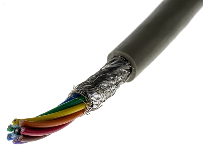 B953084 GE321 Alpha Wire | Alpha Wire Multicore Data Cable, 0.23 mm², 8 ...