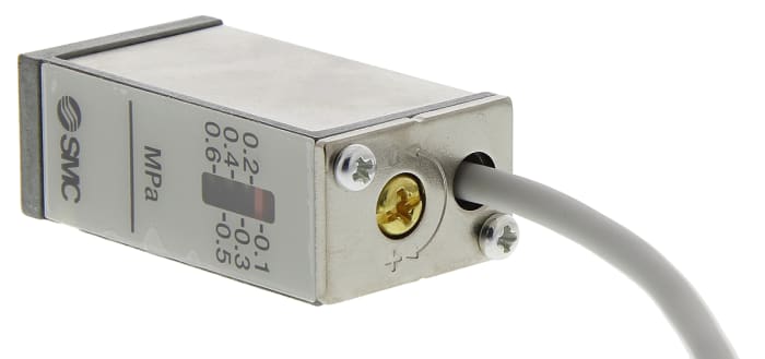 IS10-01S-6L SMC | Presostato SMC, Rc 1/8, Láminas, 0,7 MPa | 740-6405 | RS Components