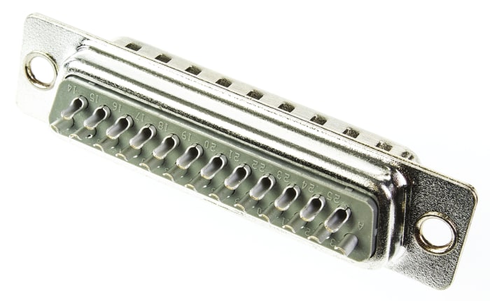 09672255604 HARTING | HARTING 25 Way Panel Mount D-sub Connector Plug ...