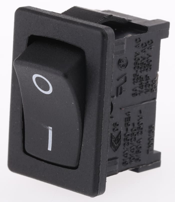 1801.6115 Marquardt | Marquardt SPST, On-Off Rocker Switch Panel Mount ...