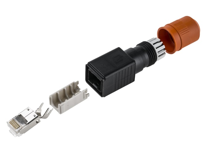 1963180000 Weidmüller | Weidmuller 1987236 Series Male RJ45 Connector ...