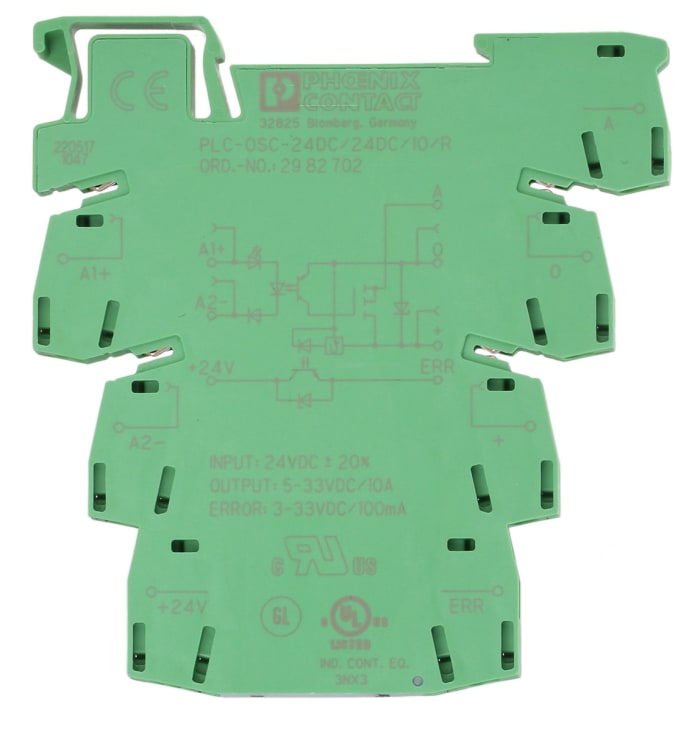 2982702 Phoenix Contact | Phoenix Contact PLC-OSC- 24DC/ 24DC/ 10/R ...