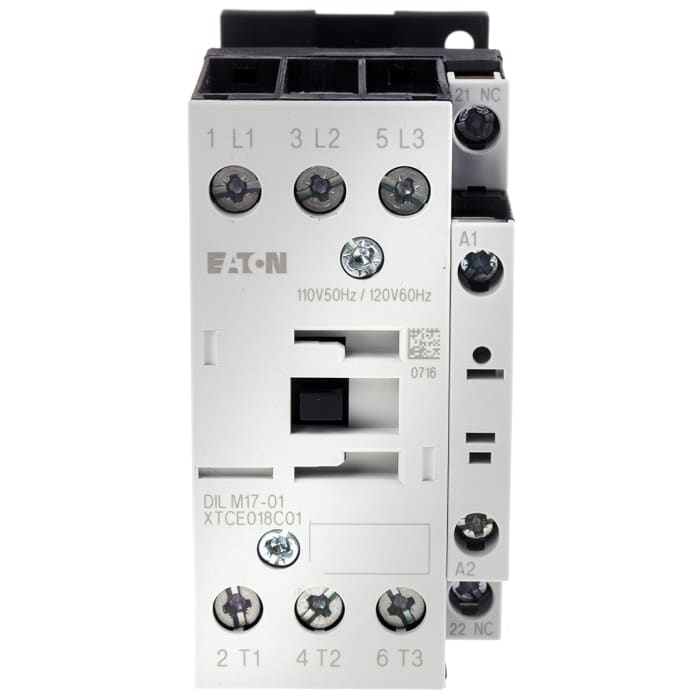 277033 DILM17-01(110V50HZ,120V60HZ) Eaton | Eaton xStart Contactor, 110 ...