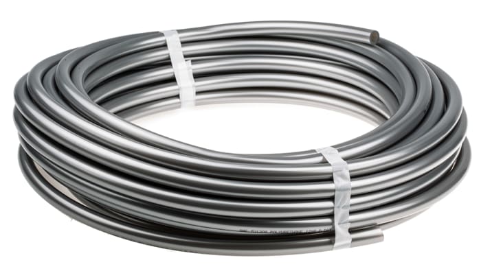TU1208S1-20 SMC | SMC Compressed Air Pipe Silver Polyurethane 12mm x ...