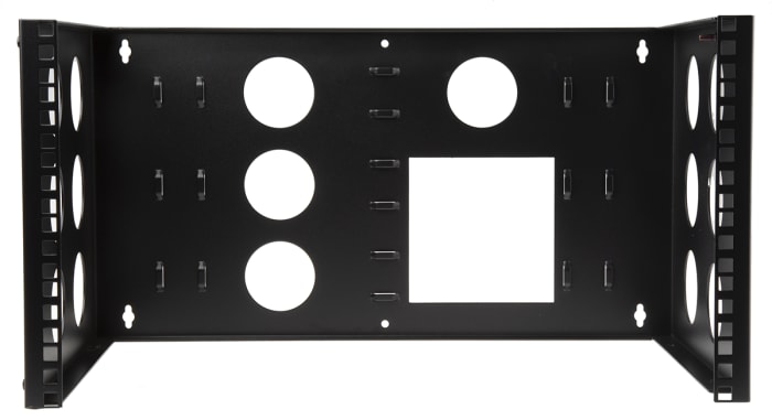 RS PRO | RS PRO Black 6U 19-Inch Wall Cabinet , 267 x 502 x 300mm | 745 ...