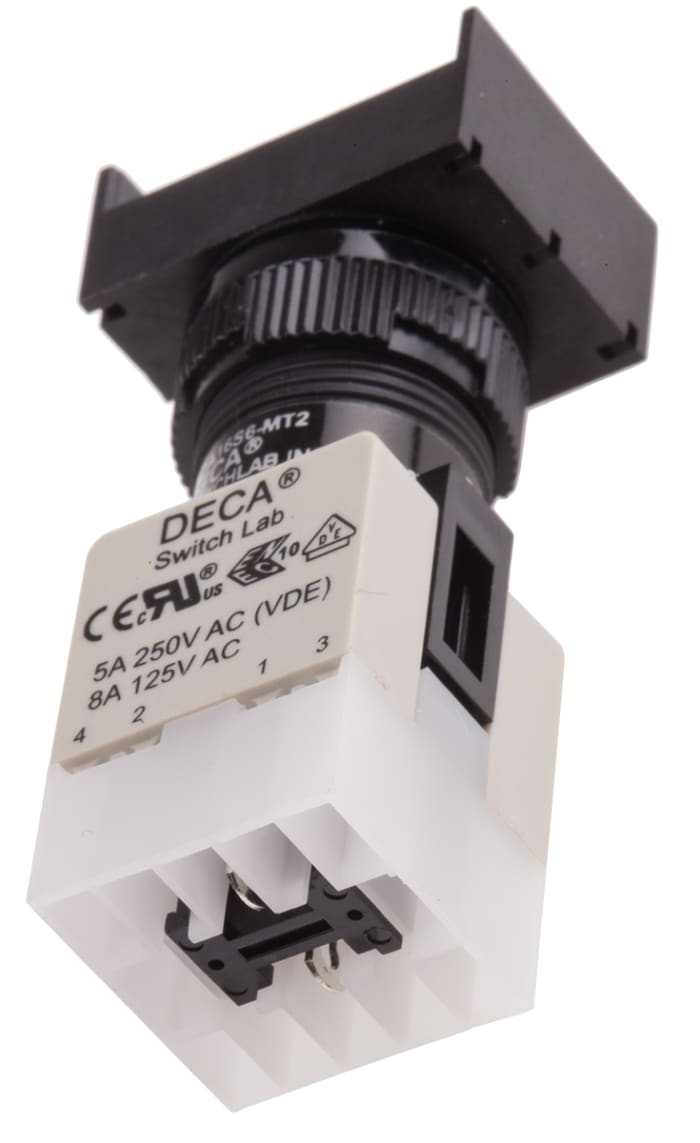 RS PRO | RS PRO Panel Mount Indicator, 250V ac, Faston, Solder Lug ...