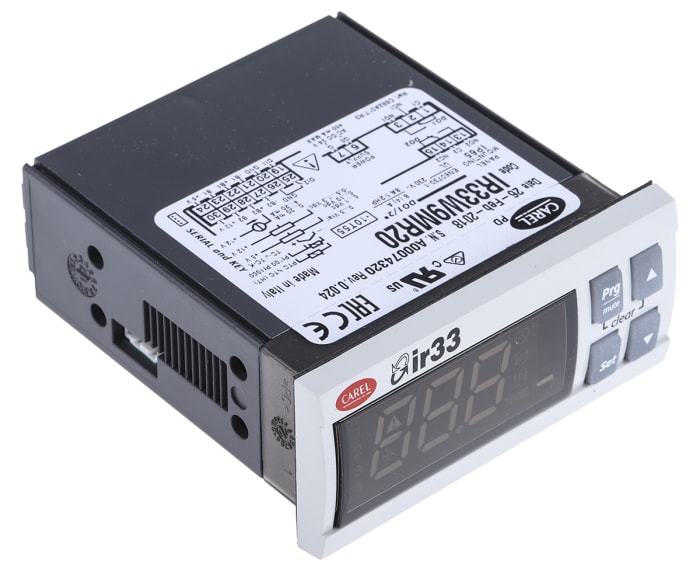 IR33W9MR20 Carel | Carel IR33 Panel Mount PID Temperature Controller ...