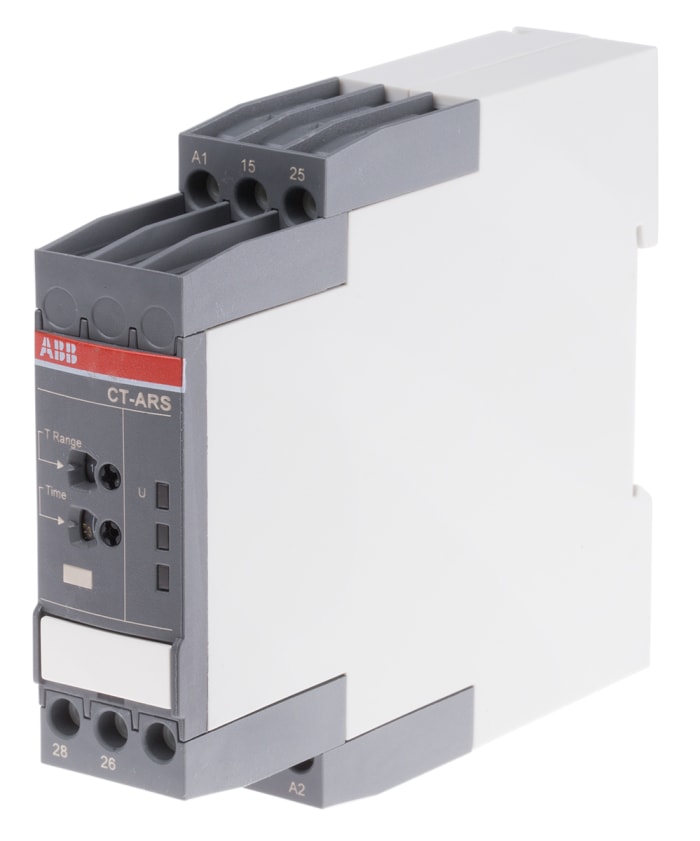 1SVR740120R3300 CT-ARS.21P ABB | ABB DIN Rail Mount Timer Relay, 24 → ...
