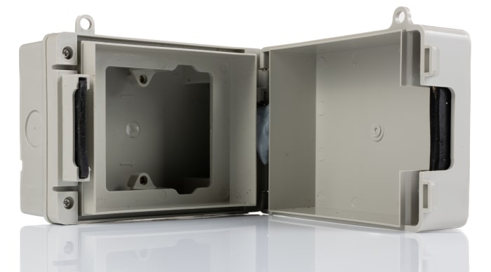 RS PRO | RS PRO Grey ABS Junction Box, IP65, 140 x 110 x 80mm | 746 ...