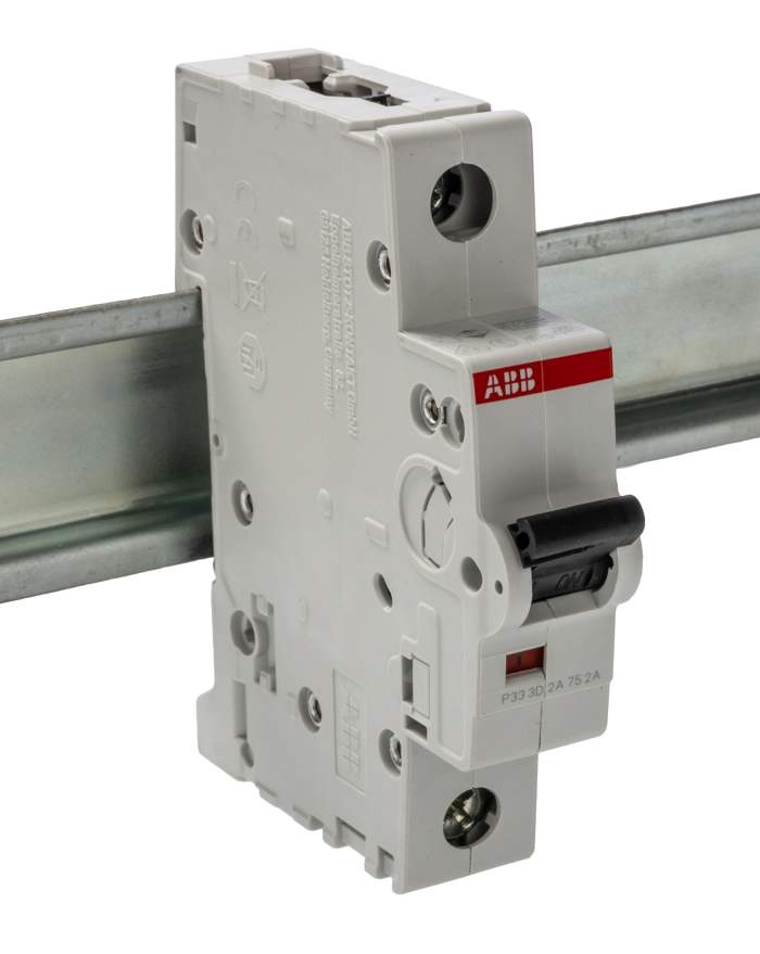 2CDS251001R0255 S201-B25 ABB | Interruptor automático 1P, 25A, Curva Tipo B, Poder de corte 10 ...