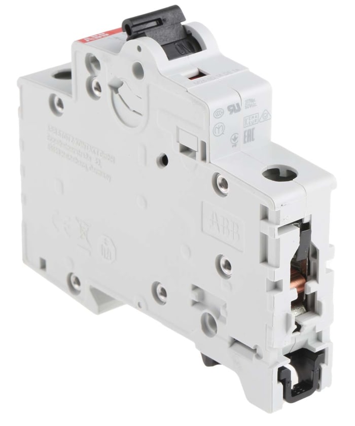 2CDS251001R0044 S201-C4 ABB | ABB System Pro M Compact S200 MCB, 1P, 4A Curve C, 253V AC, 72V DC ...