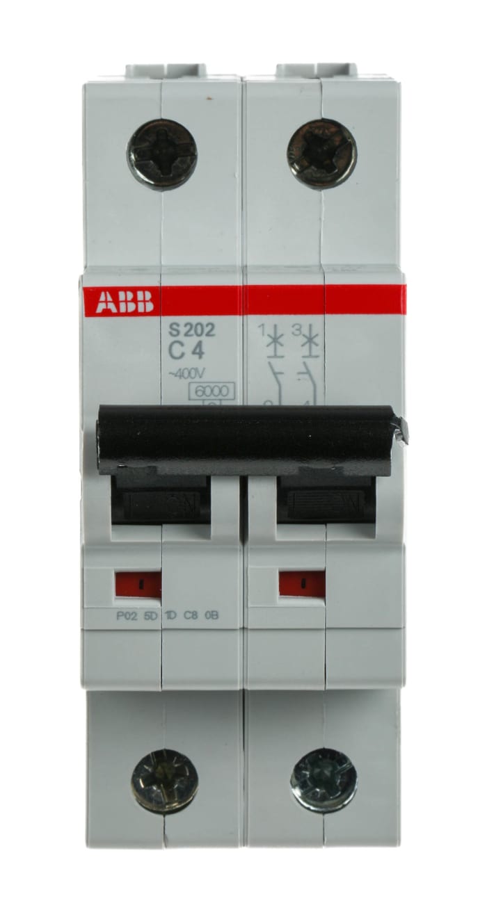 2CDS252001R0044 S202-C4 ABB | ABB System Pro M Compact S200 Miniature ...