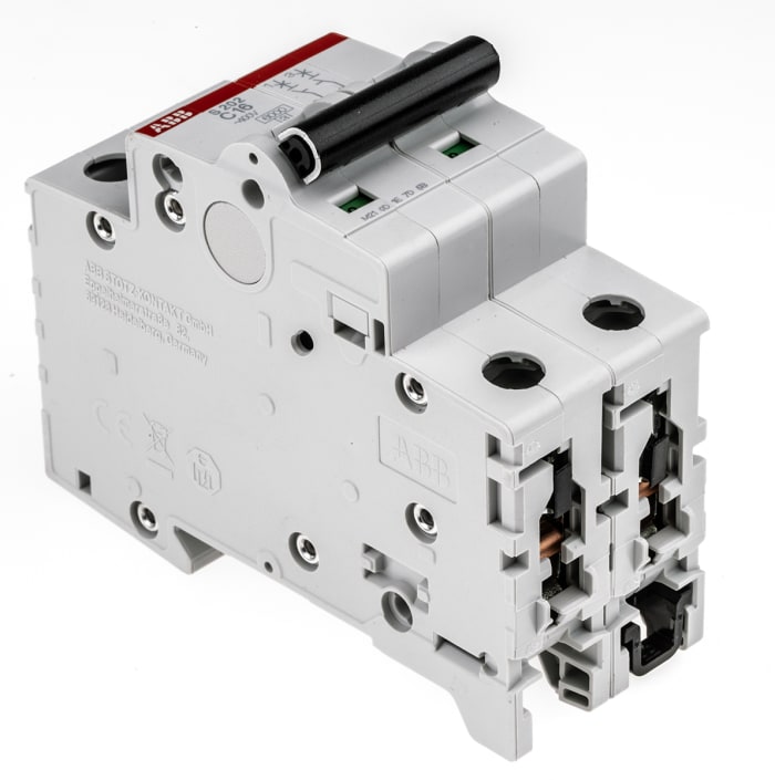 2CDS252001R0164 S202-C16 ABB | ABB System Pro M Compact S200 MCB, 2P, 16A Curve C, 400V AC, 6 kA ...