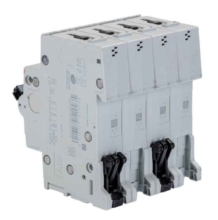 2CDS254001R0254 S204-C25 ABB | ABB System Pro M Compact S200 MCB, 4P, 25A Curve C, 400V AC, 10 ...