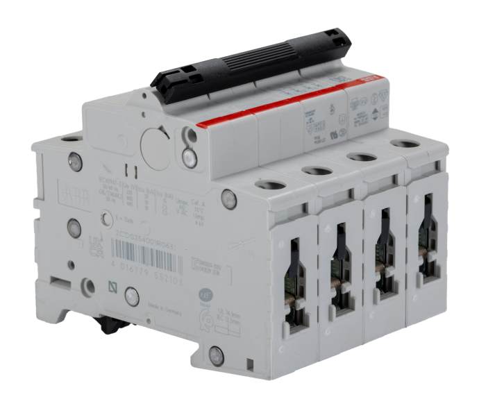2CDS254001R0631 S204-D63 ABB | ABB System Pro M Compact S200 MCB, 4P, 63A Curve D, 400V AC, 10 ...