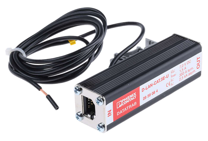 2859084 Phoenix Contact | Phoenix Contact D-LAN-CAT.5E-U Series RJ45 Female Adapter, Cat5e | 748 ...