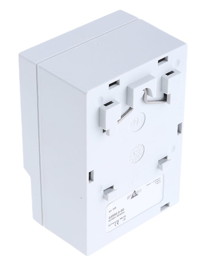 03500.0-00 STEGO | STEGO SD035 Light Grey 1 Gang Plug Socket, 6.3 A ...