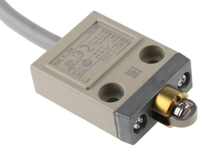 D4C-1202 Omron | Omron D4C Series Roller Plunger Limit Switch, NO/NC ...