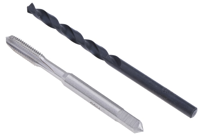 RS PRO | RS PRO HSS Kılavuz (Diş Açma) ve Matkap Uç Seti, 2 Parçalı Set ... RS PRO | RS PRO HSS Kılavuz (Diş Açma) ve Matkap Uç Seti, 2 Parçalı Set ...