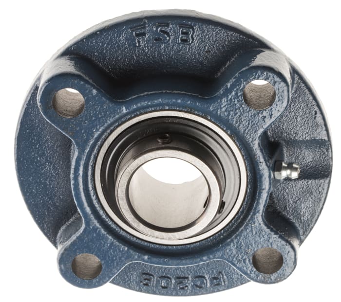 UCFC206 RS PRO | 4 Hole Flange Bearing Unit 30mm ID | 750-8826 | RS