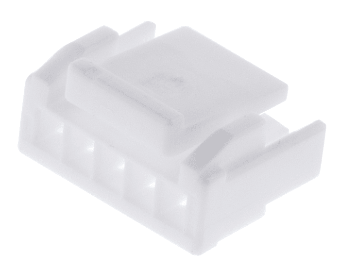 GHR-05V-S JST | JST, GH Connector Housing, 1.25mm Pitch, 5 Way, 1 Row Right Angle, Straight ...