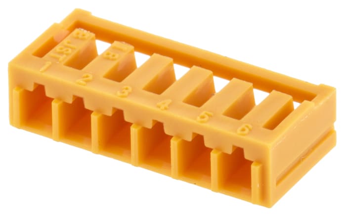 6P-SAN JST | JST, SAN Female Connector Housing, 2 mm Pitch, 6 Way, 1 ...