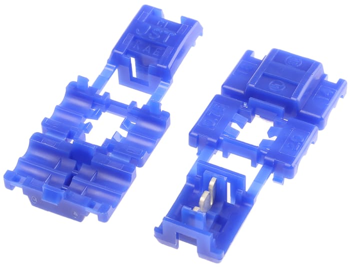 CL-1814S JST | JST, CL Series Tap Wire Splice Connector, Blue, Insulated, Tin 18 → 14 AWG | 752 ...