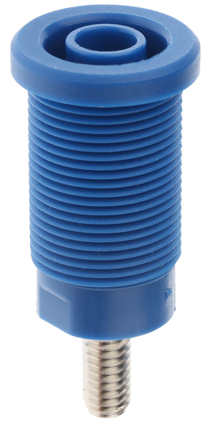 SEB 6445 NI / BL Schutzinger | Schutzinger Blue Female Banana Socket, 4 ...