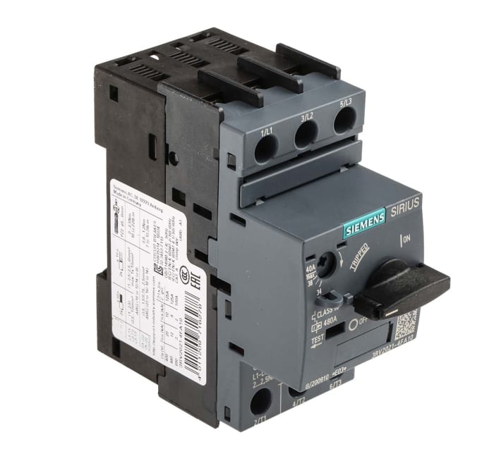 3RV2021-4FA10 Siemens | Siemens 40 A SIRIUS 3RV Motor Protection ...