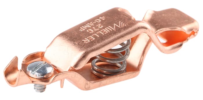 BU-27C Mueller Electric | Mueller Yaylı Grabber Klips, Doğal, Bakır ...