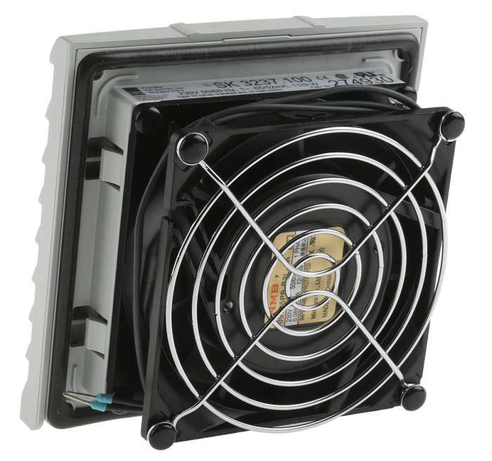 3237100 Rittal | Rittal SK Series Filter Fan, 230 V ac, ac Operation ...