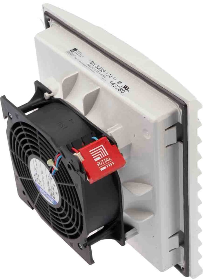 3239124 Rittal | Rittal SK Series Filter Fan, 24 V dc, dc Operation ...