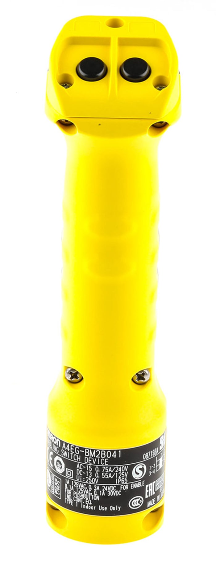 A4EG-BM2B041 Omron | A4EG Series Safety Enabling Switch, 3 Position, 2 NO, IP65 | 757-9051 | RS ...