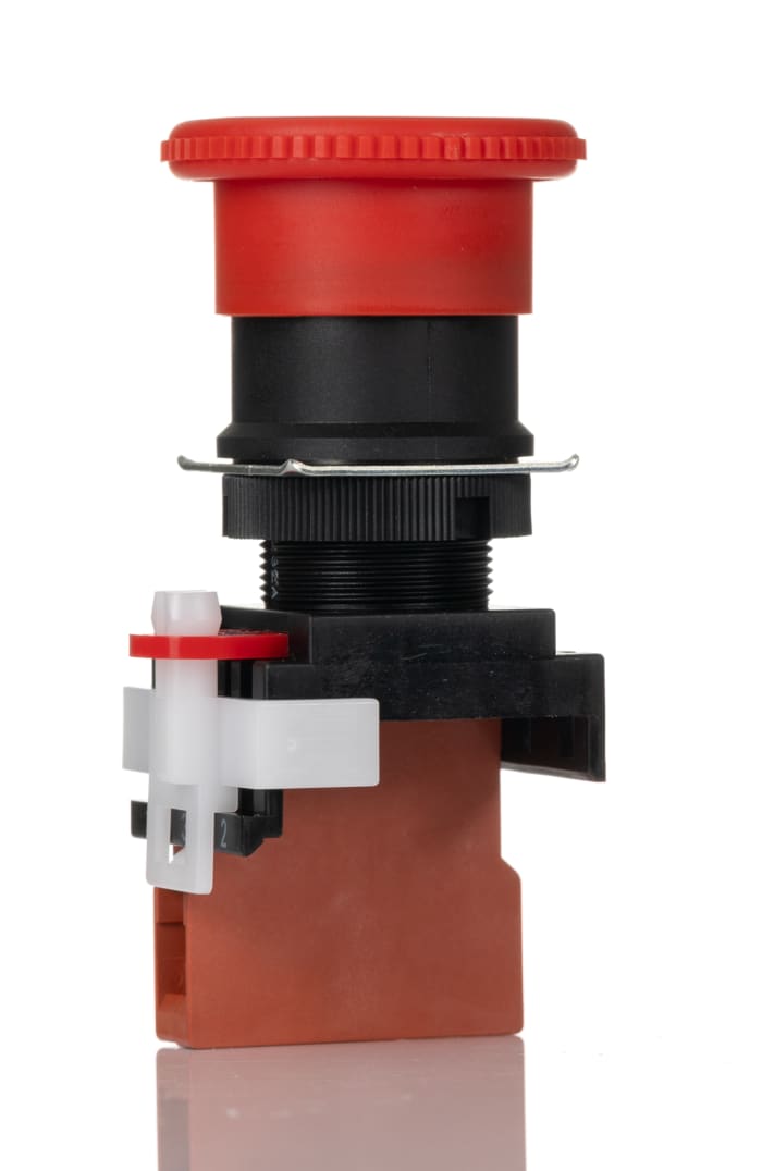 A22E-M-01 Omron | Omron A22E Series Twist Release Emergency Stop Push Button, Panel Mount, 22mm ...
