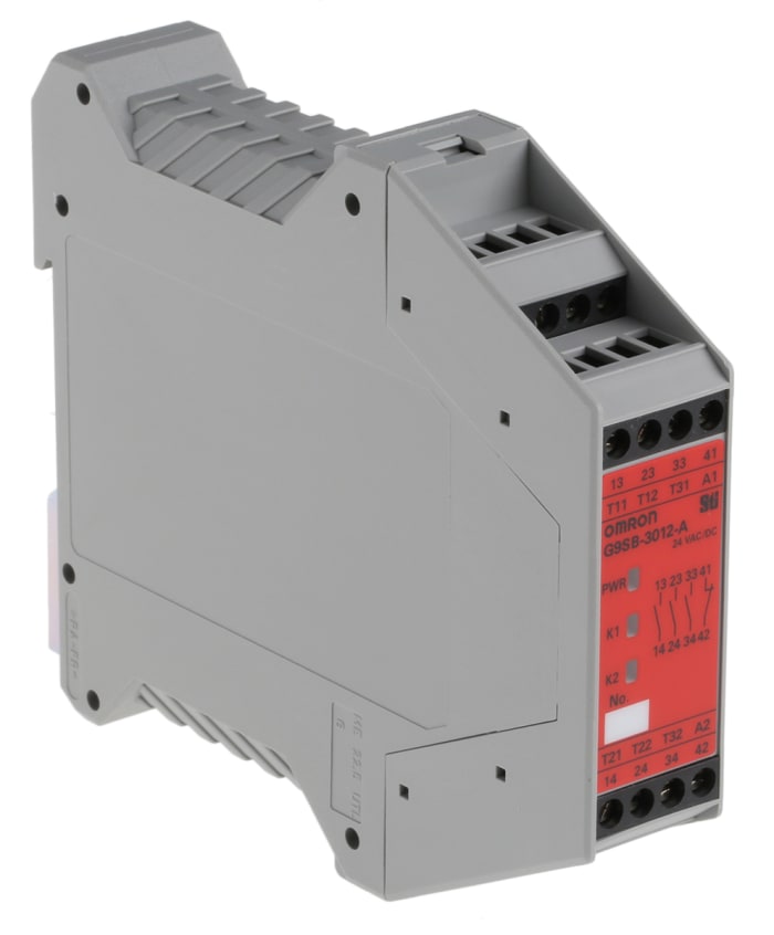 G9SB-3012-A AC/DC24 Omron | Omron G9SB Emergency Stop Safety Relay, 24V ...