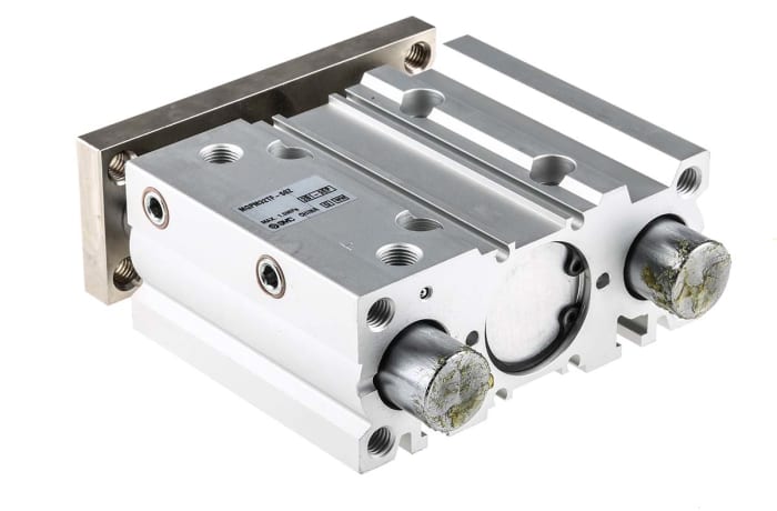 MGPM32TF-50Z SMC | SMC Pneumatic Guided Cylinder - 32mm Bore, 50mm Stroke, MGP Series, Double ...