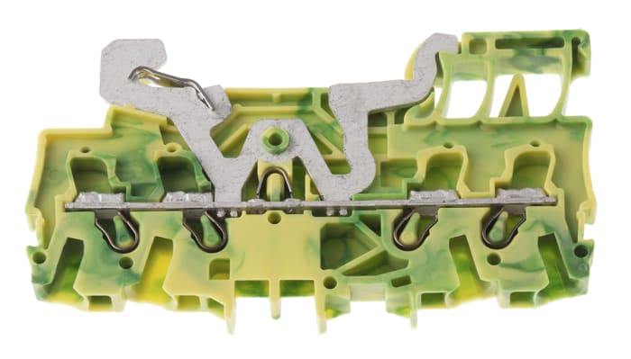 2002-1407 WAGO | WAGO 2002-1407 Earth Terminal Block Green, Yellow, 2.5 ...