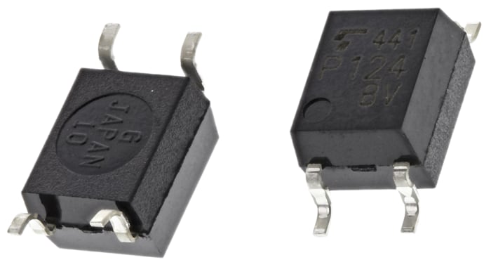TLP124(BV,F) Toshiba | Toshiba, TLP124(BV,F) AC/DC Input, Input Transistor Output Optocoupler ...
